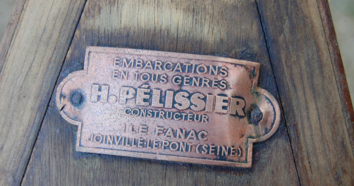Périssoire Pélissier - Le Carré des canotiers